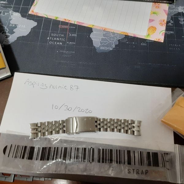 [WTS] Strapcode Jubilee for Seiko Sarb017/Hamilton Khaki field 38mm ...