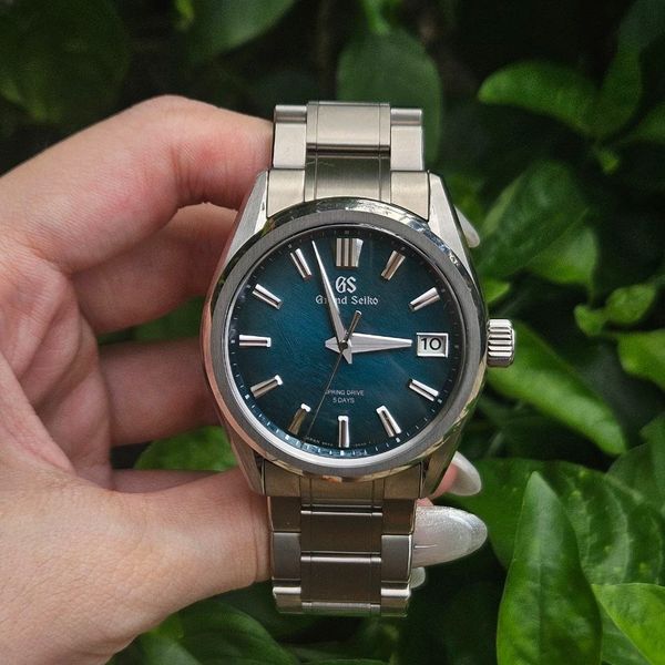 (2024 Like New) Grand Seiko SLGA025 Lake Atera Valley Blue Spring Drive ...
