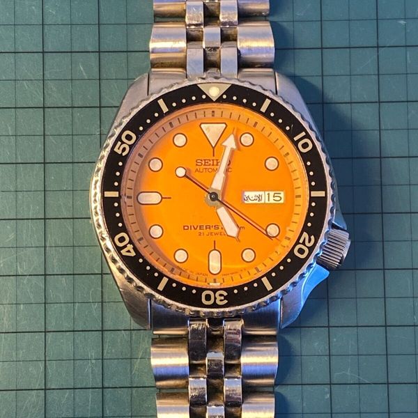 Vintage Seiko Skx011J JDM Automatic Diver's 200m Arabic Date ...