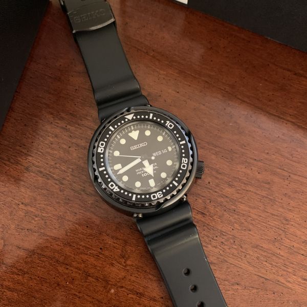 FS: Seiko Marine Master Darth Tuna SBBN025 | WatchCharts Marketplace