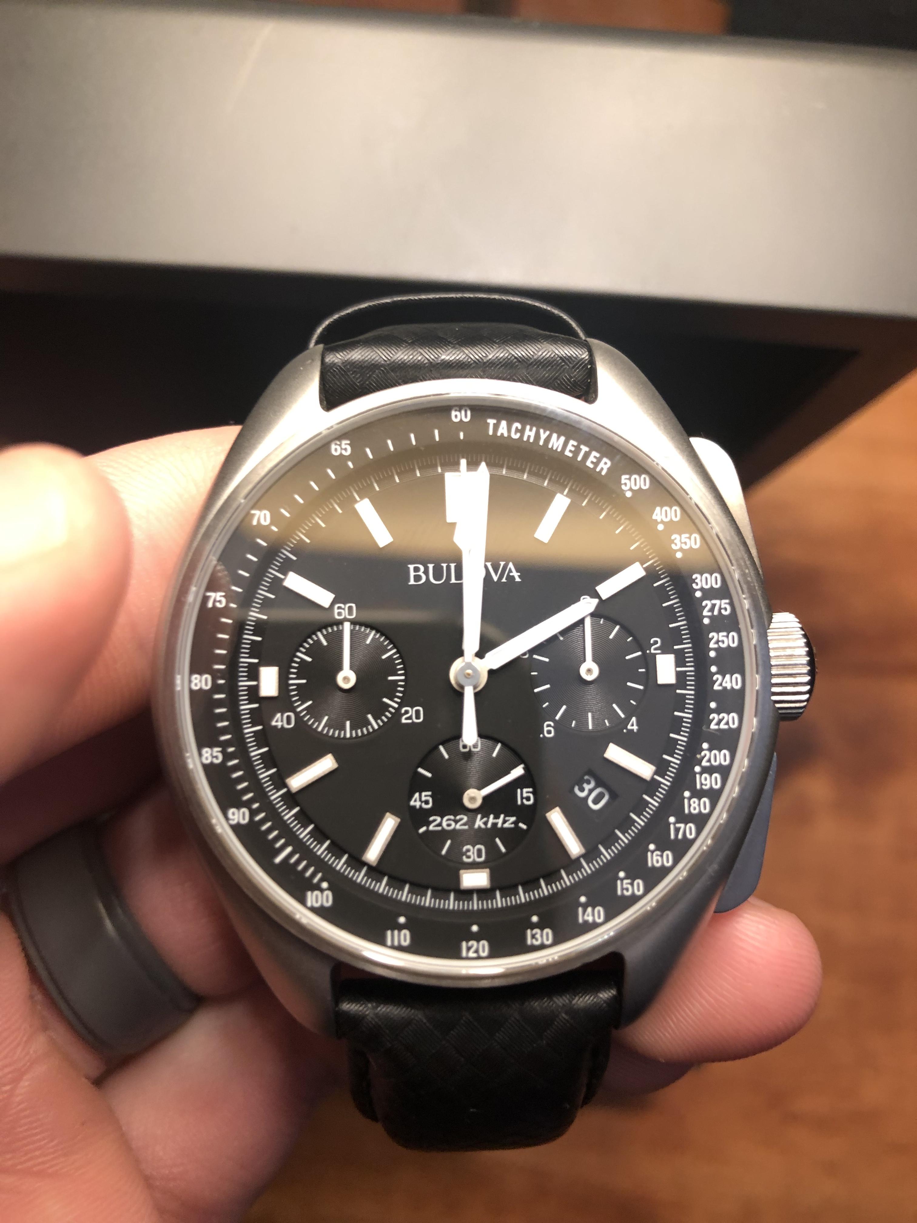 [WTS] Bulova Lunar Pilot - Leather/NATO strap | WatchCharts