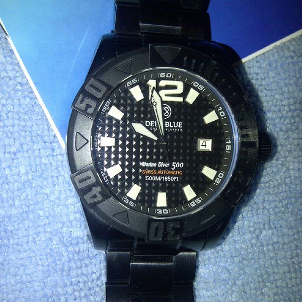 Deep Blue Marine Diver 500 SOLD | WatchCharts