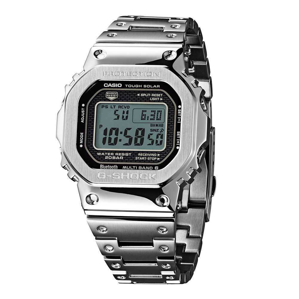 Casio G-Shock Silver 35th Anniversary LTD Watch GMWB5000D-1 | WatchCharts