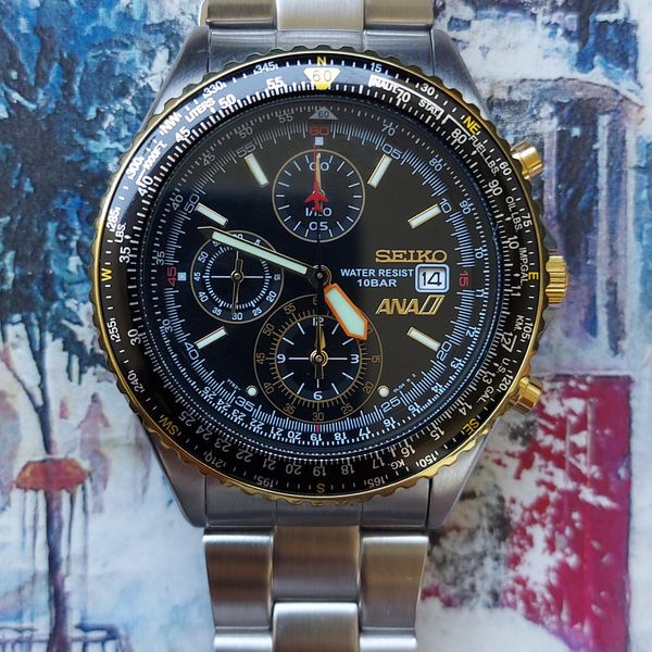 [WTS]Seiko ANA Flightmaster Pilot 7T92-0CF0 - goldy | WatchCharts ...