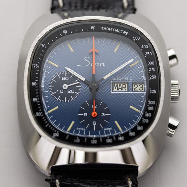 Sinn or Heuer Silverstone - TV case - vintage lemania automatic ...