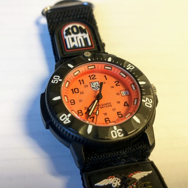 FS: Luminox Orange 3900 Series Watch | WatchCharts Marketplace