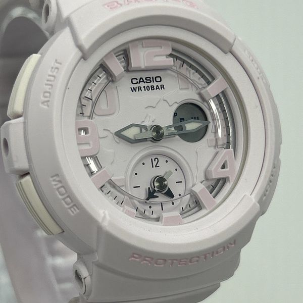 Casio Baby-G BGA190BC-4B Dual Dial World Time Queen Pink Watch ...