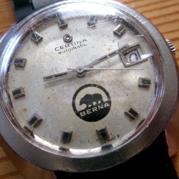 Certina DS similar to Berna Men's Wristwatch Vintage | WatchCharts ...