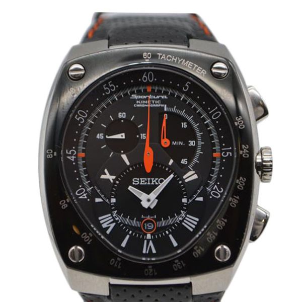 SEIKO / SPORTURA / Kinetic Chronograph Auto Quartz / 7L22-0AE0 / 563 ...