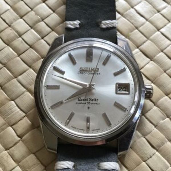 GRAND SEIKO Chronometer 43999 35J Hand-winding AD Lion 1964 From JAPAN ...