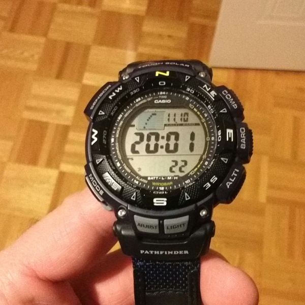F/S Casio Pathfinder (Protrek) PAG-240B triple sensor. | WatchCharts
