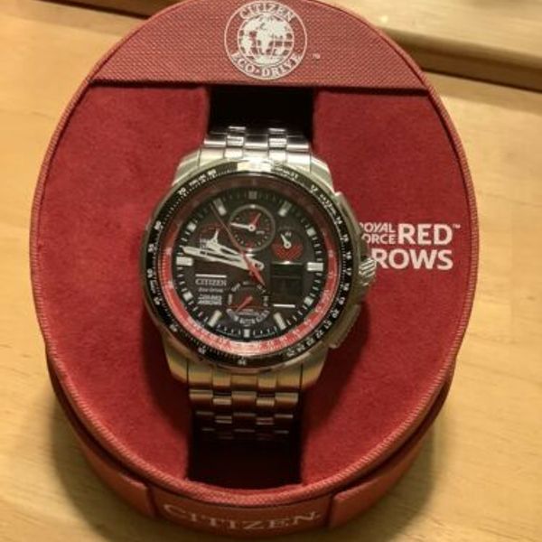 Citizen Red Arrows Skyhawk A-T JY805957E Wrist Watch for Men ...