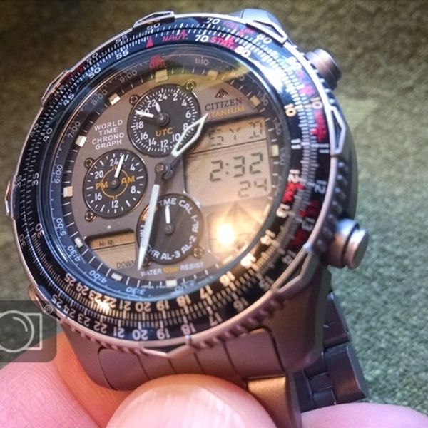 FS Citizen Titanium analog/digital Navihawk/Nighthawk/HulkHawk ...