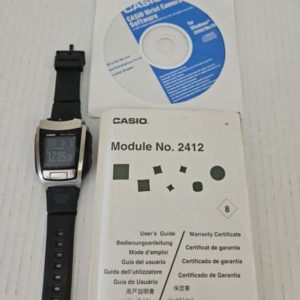 Vintage Rare Casio WQV-10 [2412] Digital Color Camera and Infrared ...