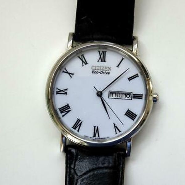 Gent's Citizen Eco-Drive Quartz Watch with Day/Date (BM8240-11A ...