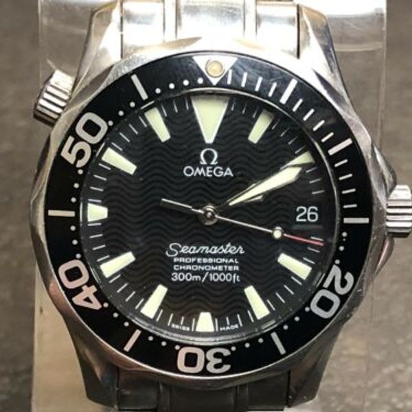 OMEGA Stainless SEAMASTER Professional AUTOMATIC Watch Cal 1120 Ref 168 ...