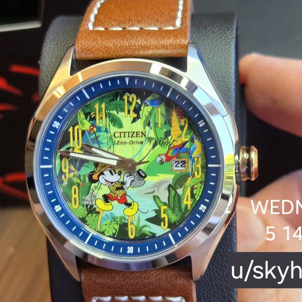 [WTS] Citizen Eco-Drive Mickey Mouse AW1149-06W – BNIB – $275 | WatchCharts Marketplace