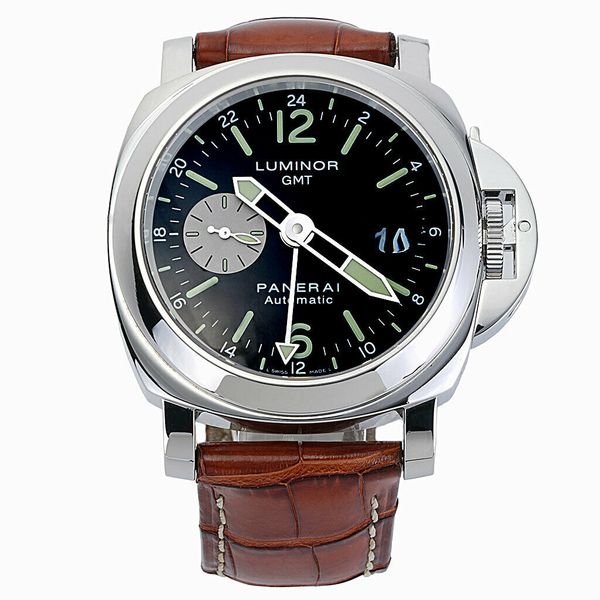 Panerai GMT Luminor watch PAM088 B/P Extra Rubber Strap | WatchCharts ...