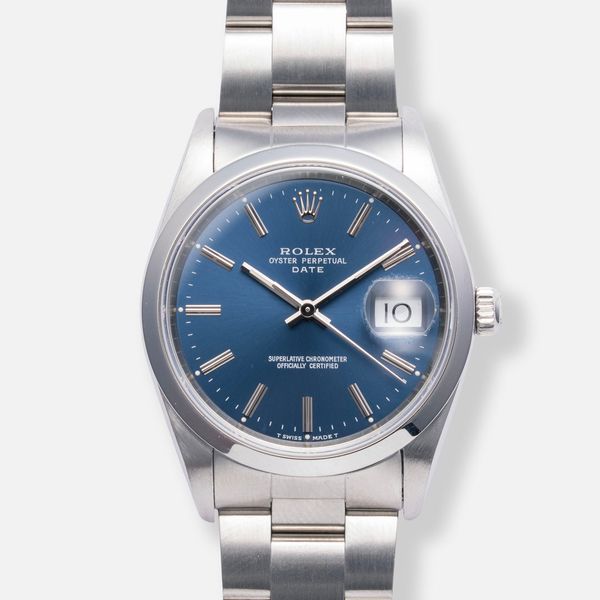 FS: 1993 Rolex Oyster Perpetual Date Ref. 15200 with Service Papers ...