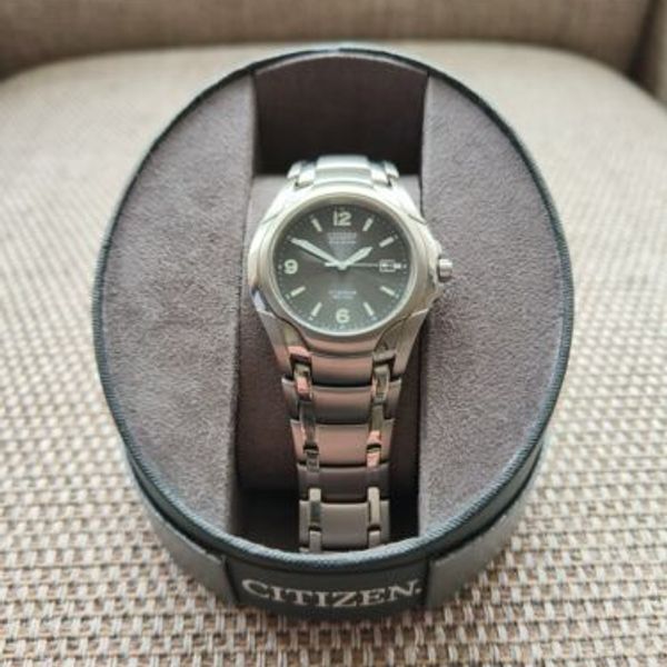 Citizen Eco Drive BM6060-57F Titanium Men’s Watch. Boxed. BM6060-57F ...