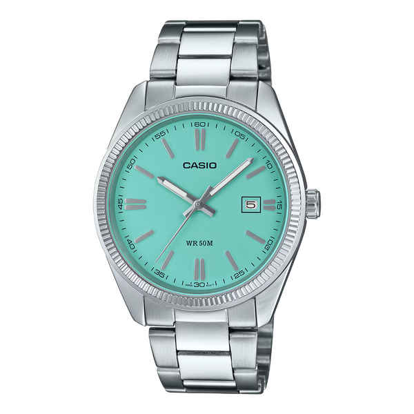 Casio MTP-1302PD-2A2VEF Men's Tiffany Blue Dial Watch | WatchCharts ...