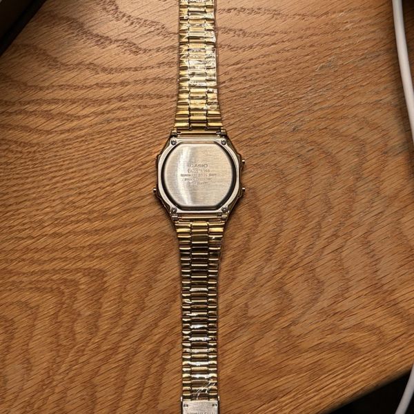 Casio Vintage Style Gold Watch | WatchCharts Marketplace