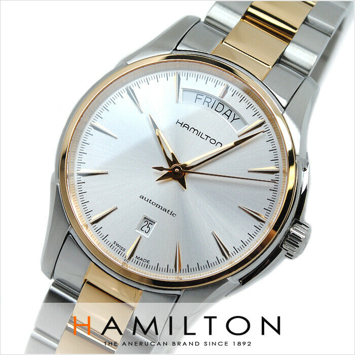 Hamilton Men's H32595151 'Jazzmaster' Automatic Two-Tone Stainless ...