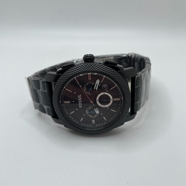Fossil Machine FS4552IE Mens Black Date Indicator Chronograph ...