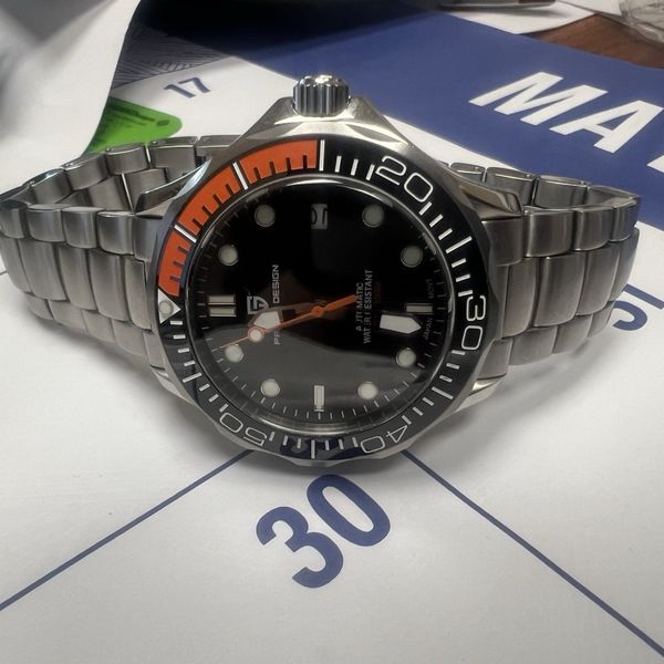 Pagani Design watch PD-1667 "007" James Bond Seamaster 42mm Automatic ...