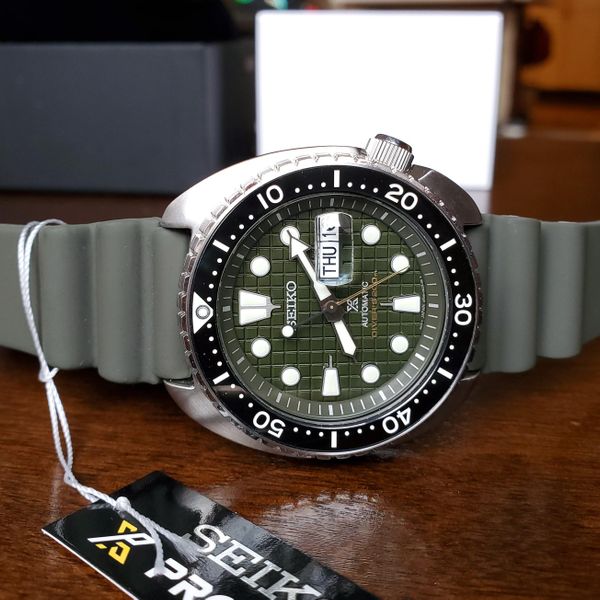 [WTS] Seiko SRPE05 King Turtle Green Grenade Dial | WatchCharts