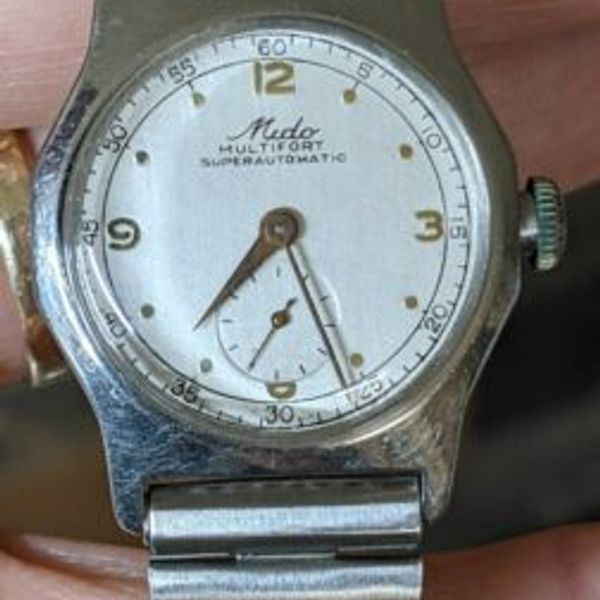 Vintage Unisex Rare Military Mido Multifort Super Automatic Wrist Watch ...
