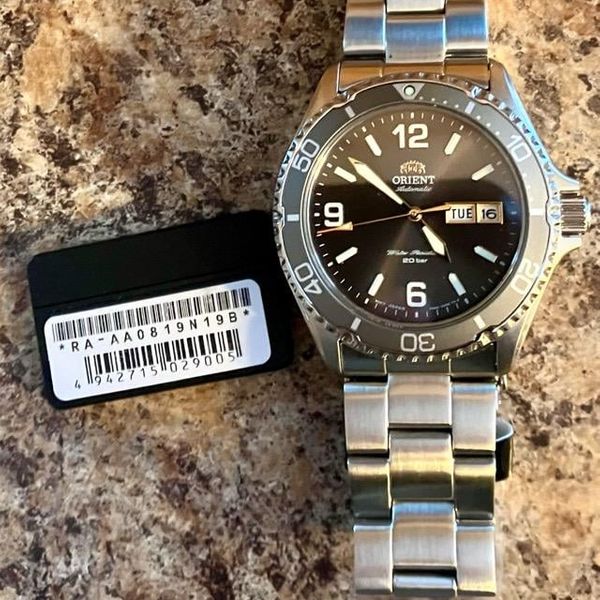 [WTS] Orient Mako 3 Grey Dial | WatchCharts Marketplace