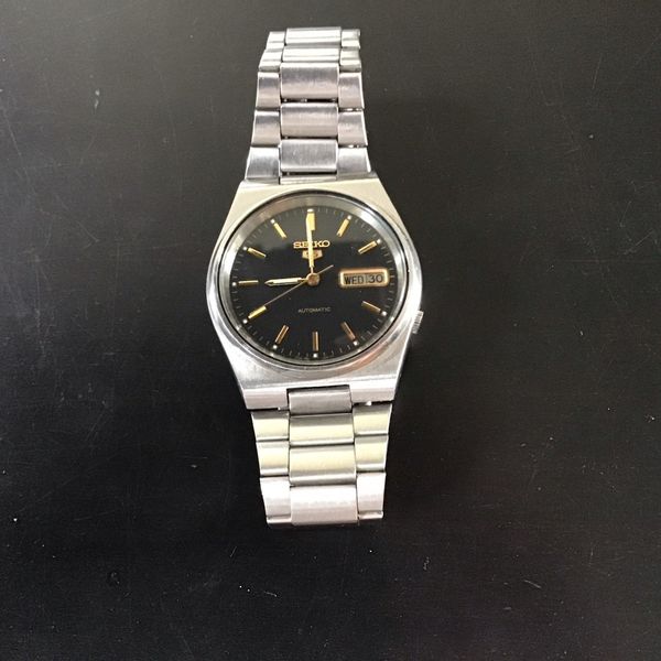Mens Vintage Seiko 5 Day Date Watch Ref. 7009-3130 Automatic 37mm Dial - Working | WatchCharts ...
