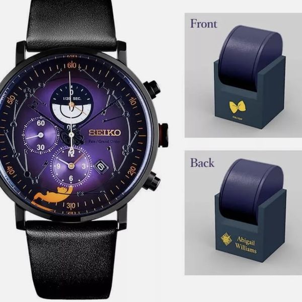 Seiko FGO Collaboration Original Servant Watch Abigail Williams Fate ...