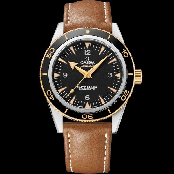 Brand New Omega Seamaster 300 41mm Steel & Yellow Gold 233.22.41.21.01 ...