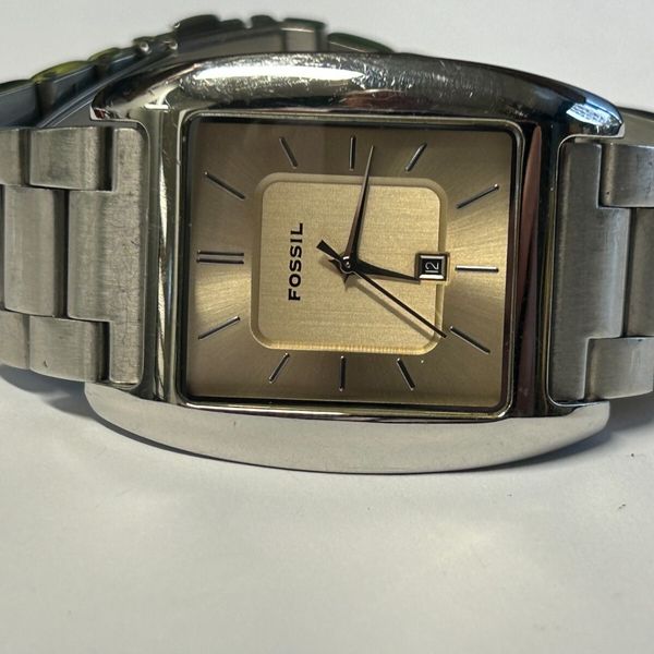 Working Men's Silver Fossil Arkitekt Quartz Watch FO | WatchCharts ...