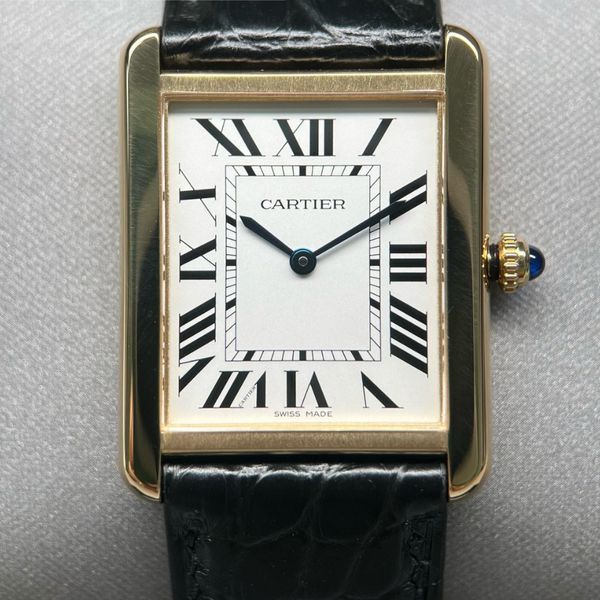 2020 Cartier Tank Solo Large 18k yellow gold W5200004 | WatchCharts ...