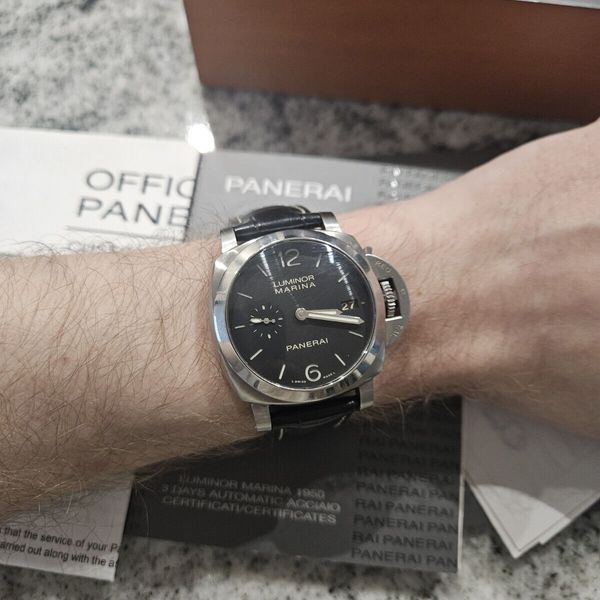 PANERAI LUMINOR MARINA 1950 - PAM00392 - MENS WATCH TRIPLE BOXED W ...