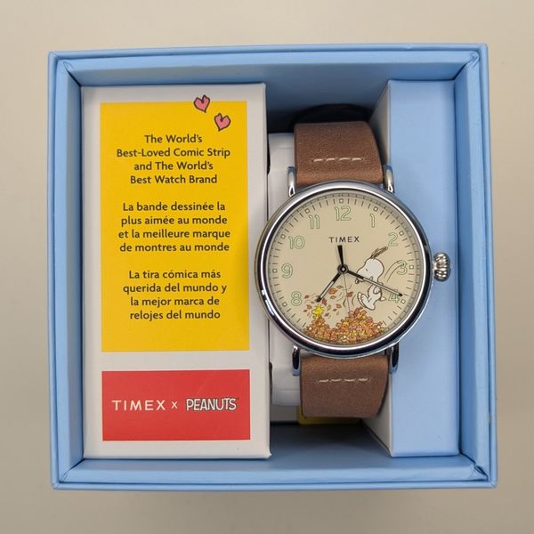 Timex x Peanuts Snoopy Men's Watch - Autumn Leaves - 40mm - TW2U86200VQ ...
