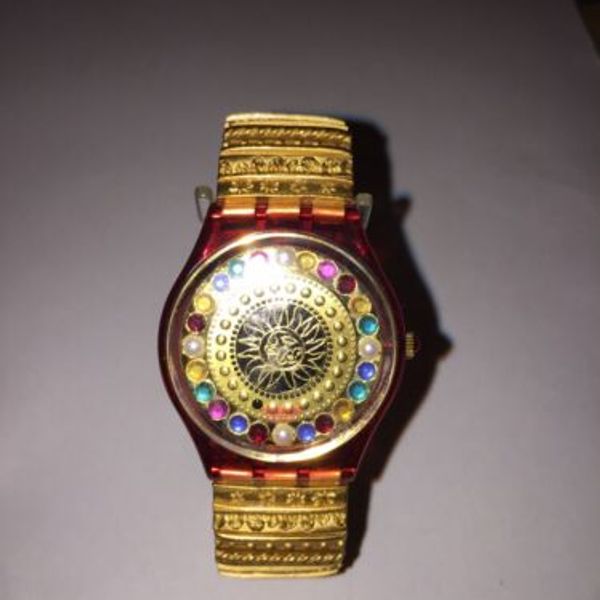 1994 Christmas Special Swatch Watch Xmas by Xian Lax GZ140 with Case | WatchCharts Marketplace