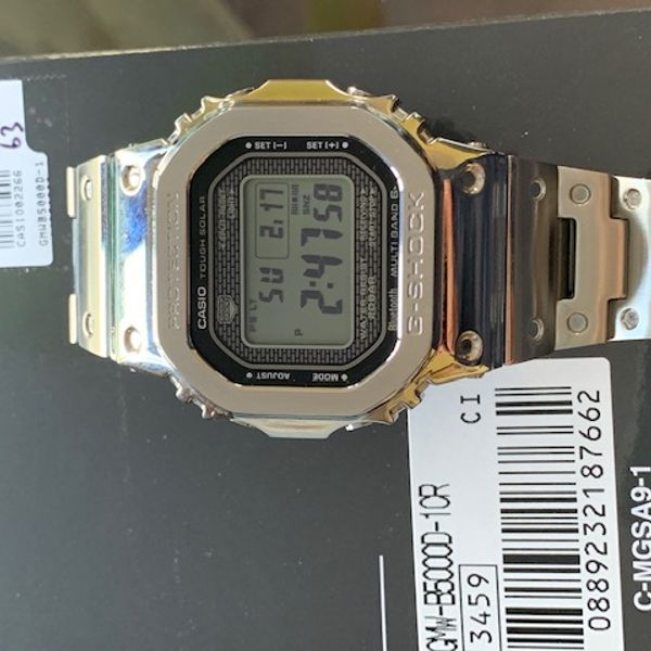 For Sale: G Shock GMW B5000 Steel | WatchCharts Marketplace