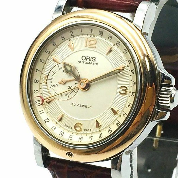 ORIS Watch 7467B 640 27JEWELS Automatic Pointer Date Small Seconds T4018 | WatchCharts Marketplace