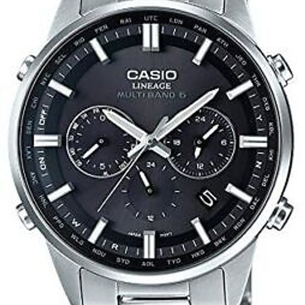 Casio Lineage LIW-M700D-1AJF Black Multi Band 6 Solar Men's Watch in ...