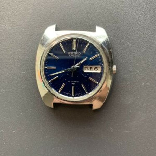 Vintage Seiko 7006-7007 Automatic Blue Dial | WatchCharts
