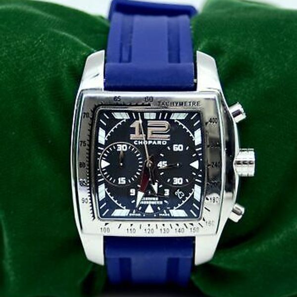 Chopard Two O Ten Tycoon Chronograph Watch Stainless Steel | WatchCharts