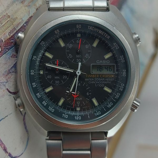 [WTS]Vintage Casio Timber Cruiser TIC-100 Pilot Style Watch | WatchCharts