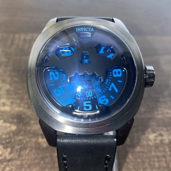 INVICTA SKULL MYSTERY WATCH, COOL UNIQUE FUTURISTIC SPACE AGE CRAZY ...