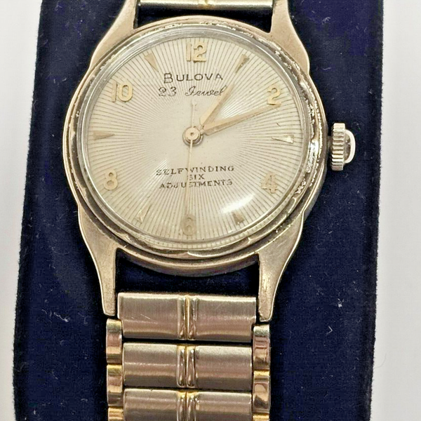 1957 Bulova 23 Jewel Selfwinding Automatic Watch , (Runs ...