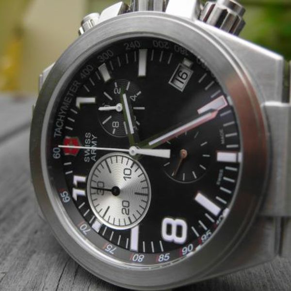 Swiss Army Convoy Chronograph 2 weeks old | WatchCharts Marketplace