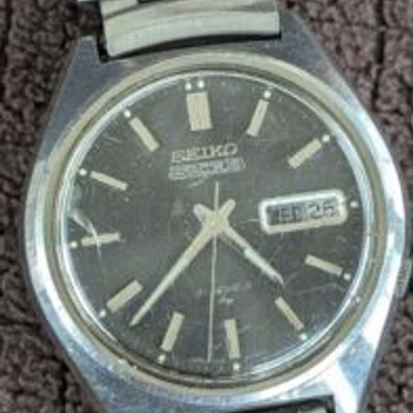 Vintage 21 Jewel Seiko 7019 Wrist Watch 5 Actus Day Date | WatchCharts Marketplace